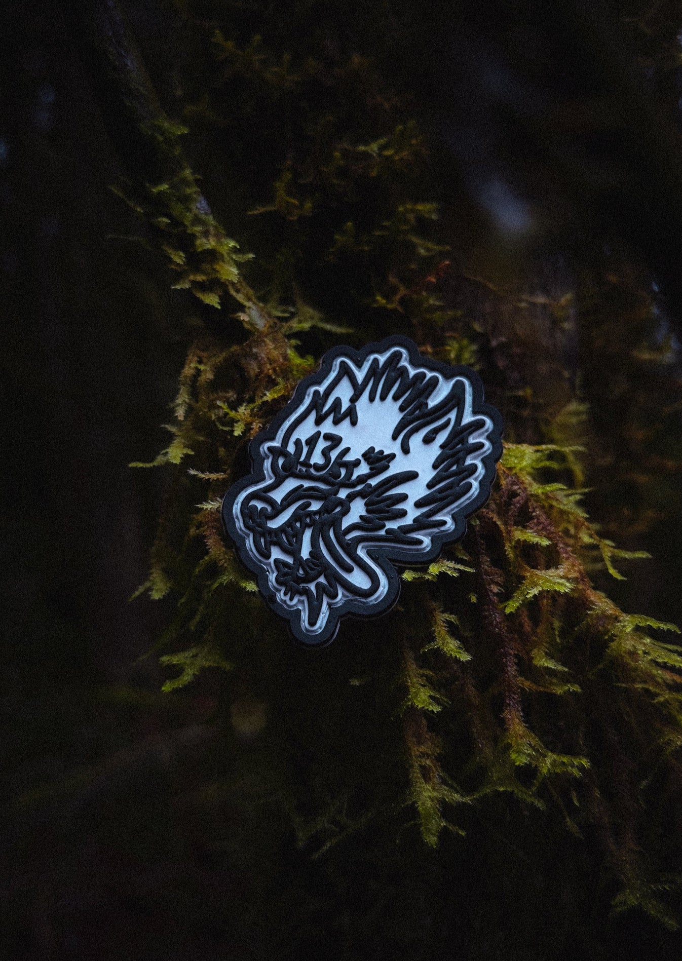 Wolf Head PVC Patch – Thirteen Systems