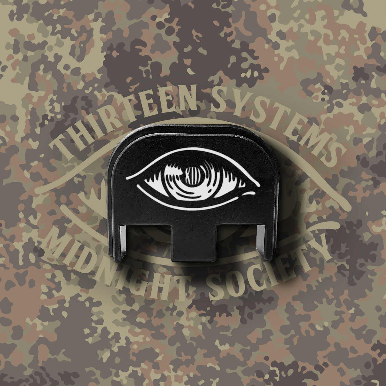 Thirteen Systems All Seeing Eye Plate