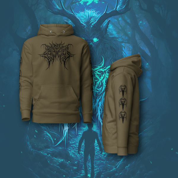 Thirteen Deathcore Hoodie - Ranger Green – Thirteen Systems