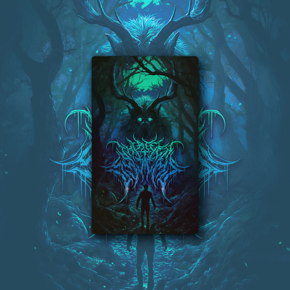 Deathcore Album Cover Holographic Slap – Thirteen Systems