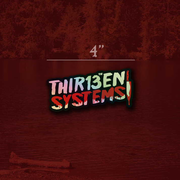 Friday the Thirteenth Systems 4x2 Holo Slap – Thirteen Systems
