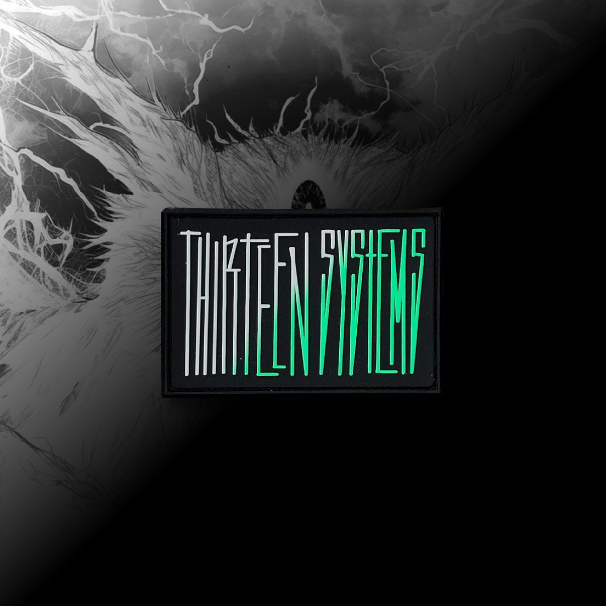 Night Cult Logo PVC Glow Patch – Thirteen Systems