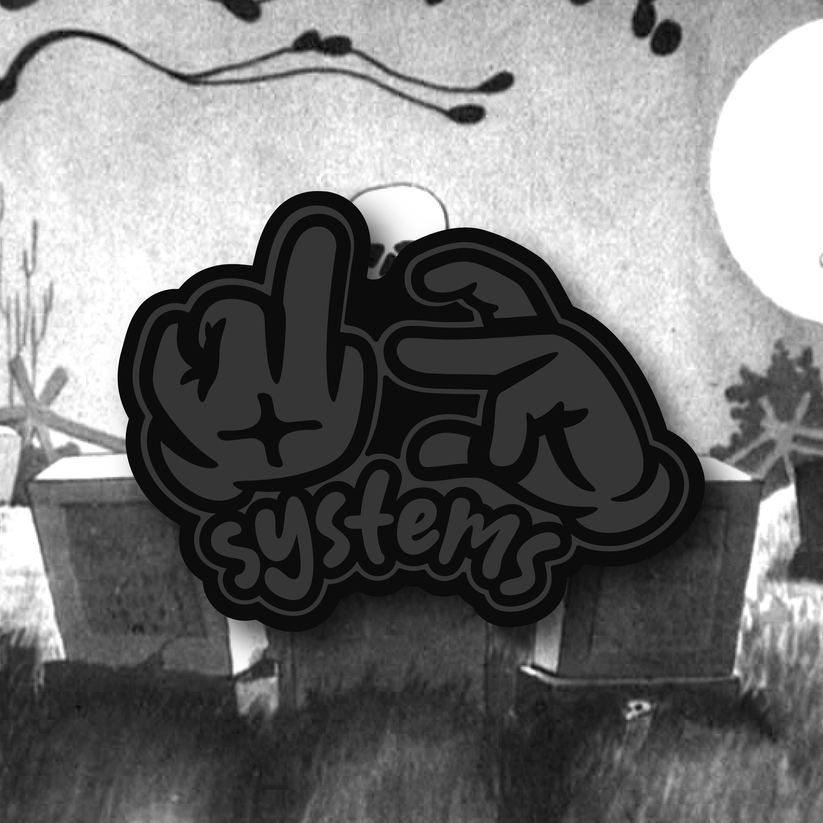 13 Hand Sign Leather Patch – Thirteen Systems