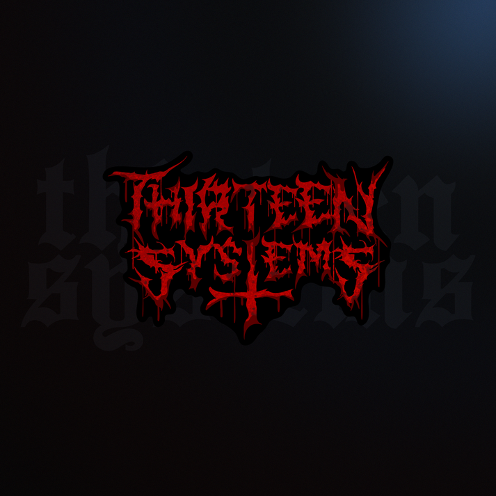 Mini Death Metal Blood Holo Slap – Thirteen Systems