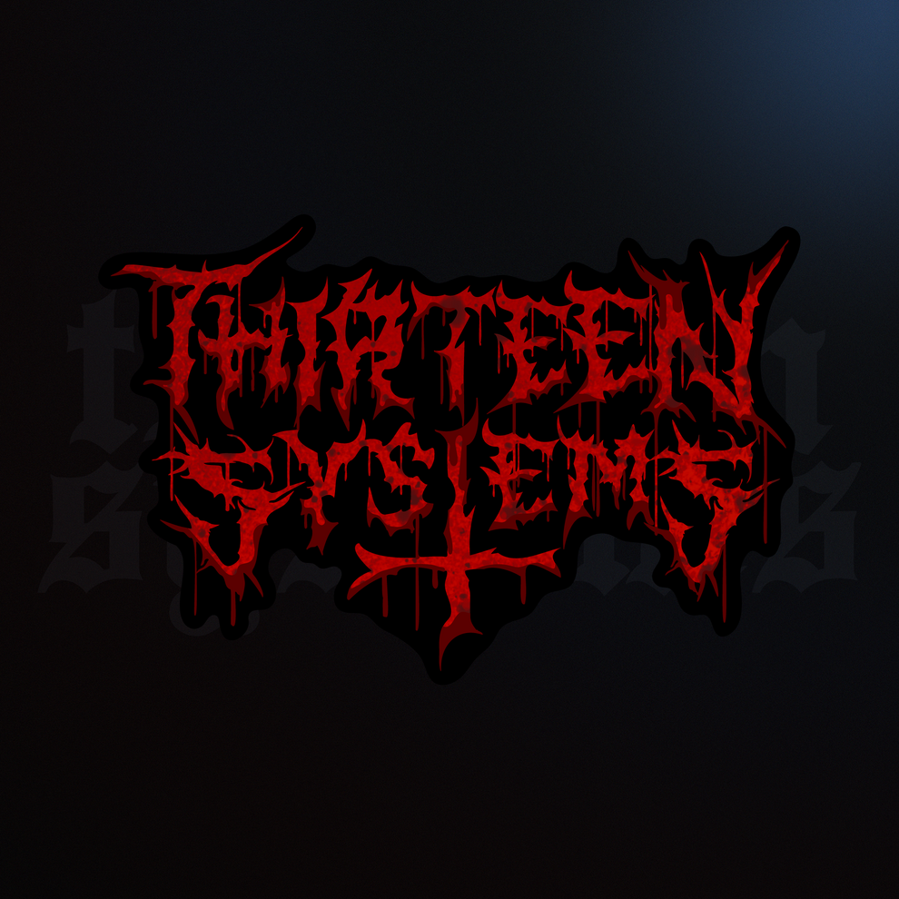 Death Metal Blood Holo Slap – Thirteen Systems
